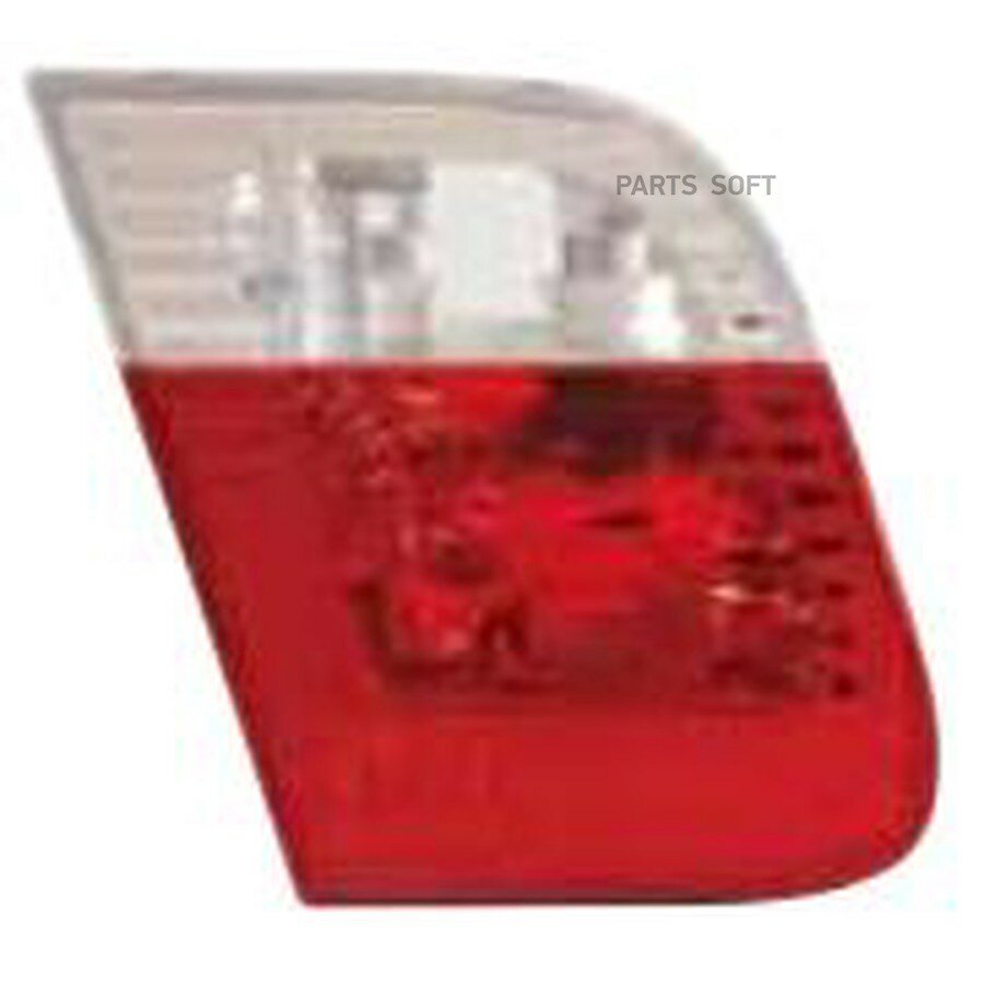 Фонарь задний внутр лев (красно-белый) BMW: E46 01-04 от официального дистрибьютора, DEPO, артикул 4441303LUQCR