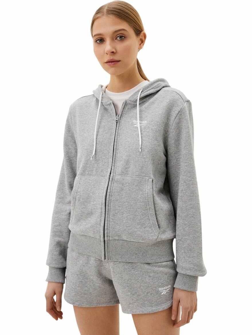 Толстовка спортивная Reebok Small Logo French Terry FZ W