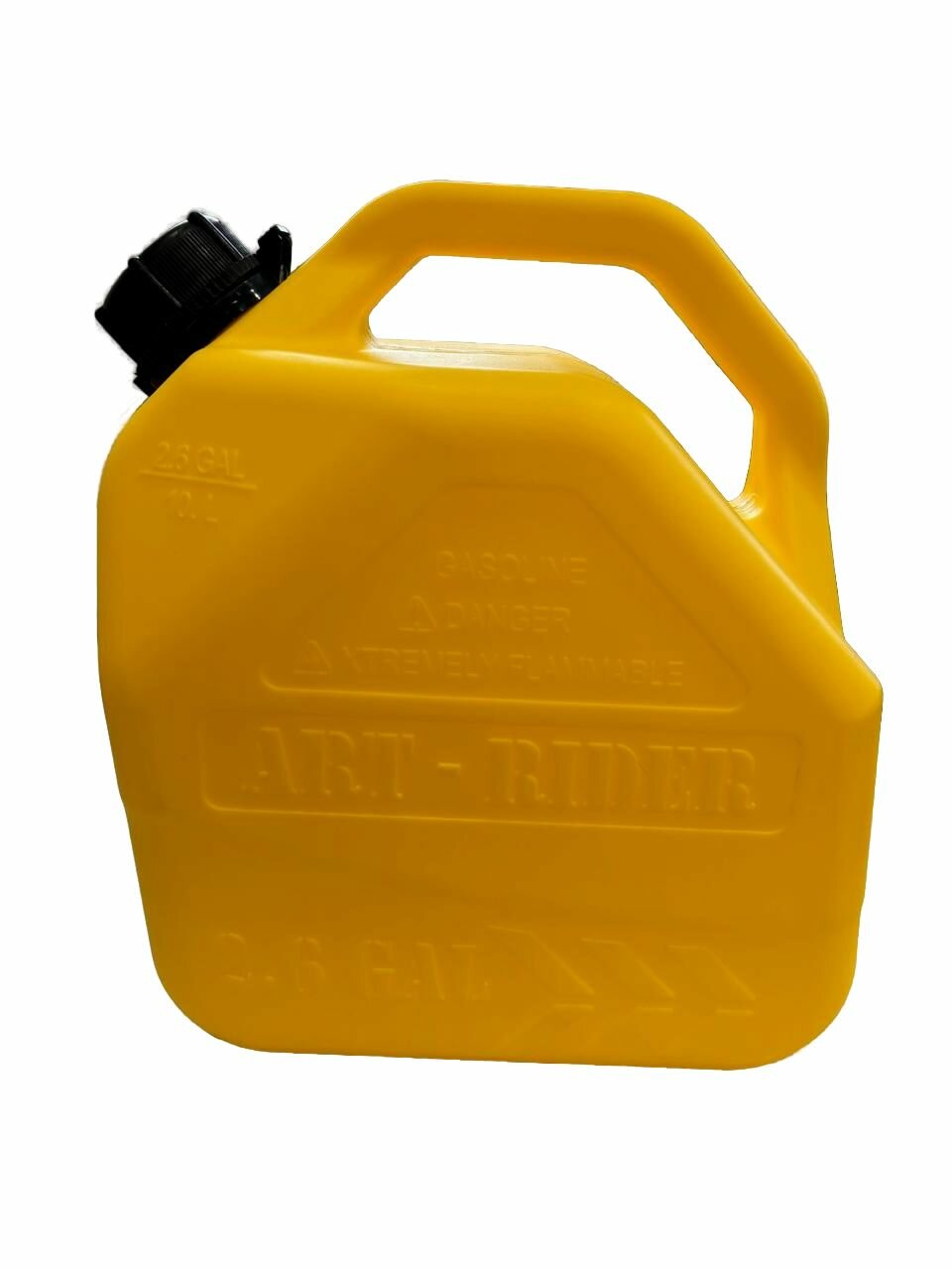 Канистра бытовая ART-RIDER ГСМ 10 литров в комплекте с носиком