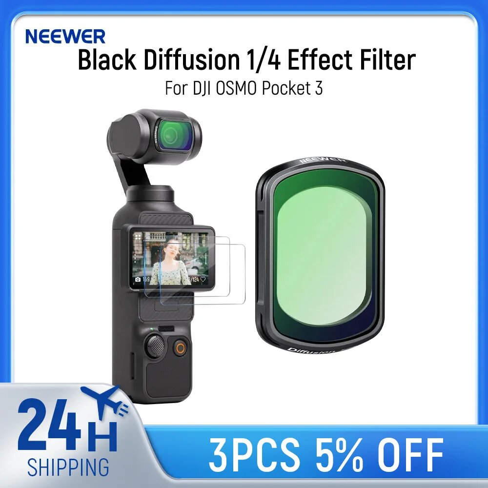 Фильтр NEEWER черный туман 1/4 для DJI OSMO Pocket 3
