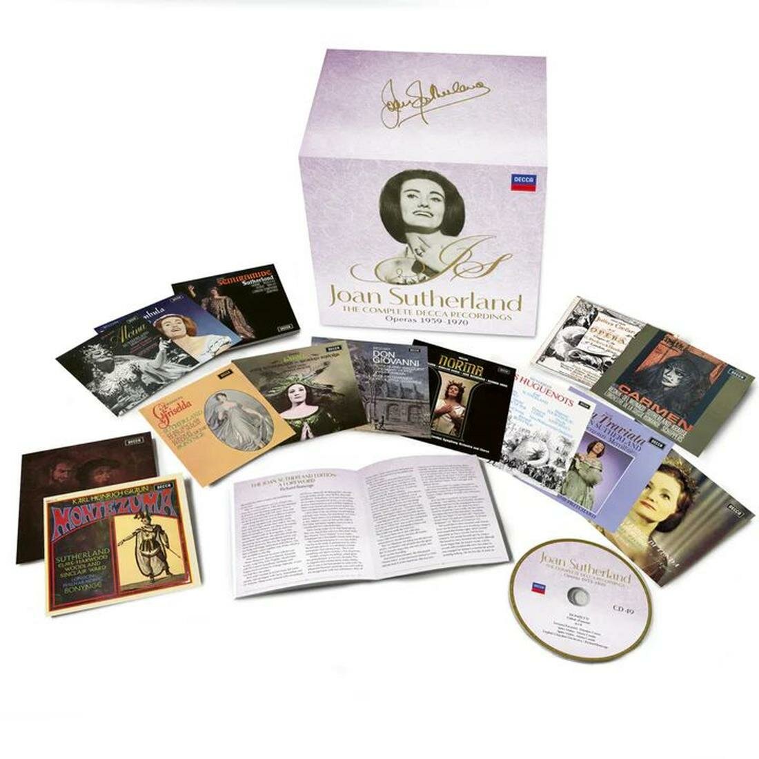 CD диск Joan Sutherland - The Complete Decca Recordings (49CD) 2025