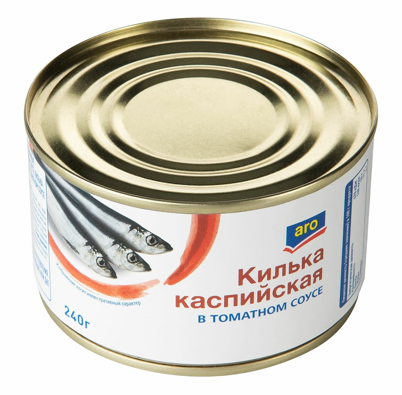 Aro Килька каспийская в томатном соусе, 240г x 3 упаковки