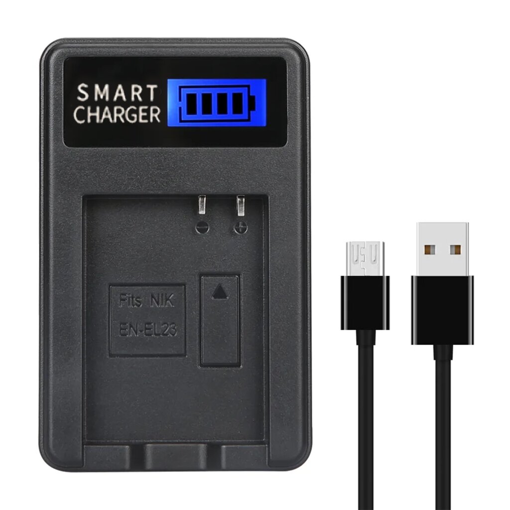 EN-EL23 ЖК-USB Зарядное устройство для камеры P600 P610S P900S S810 S810c P610
