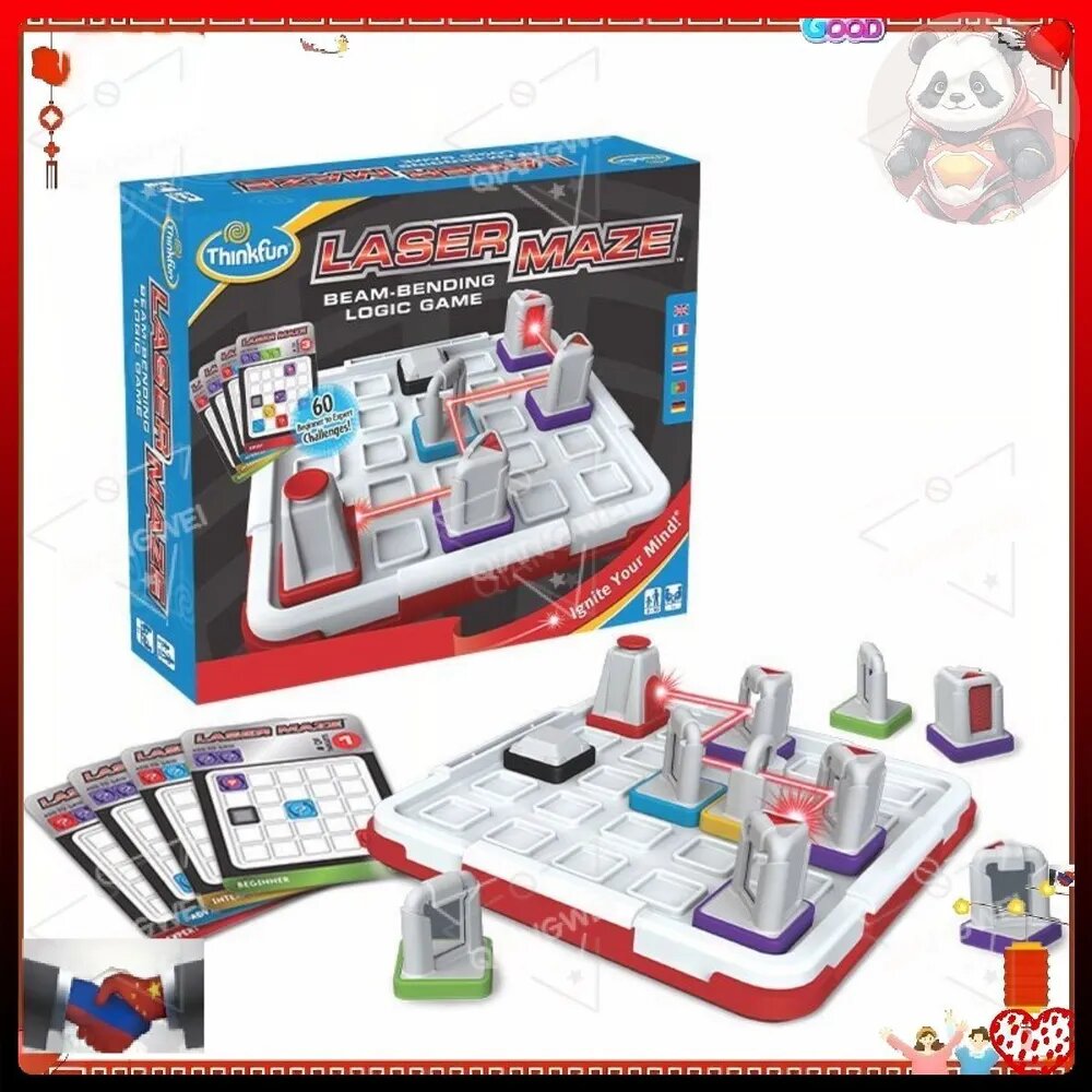 Игрушка Лазерный лабиринт Thinkfun, развивающая головоломка для детей, пластик, логика и внимание — фото 1