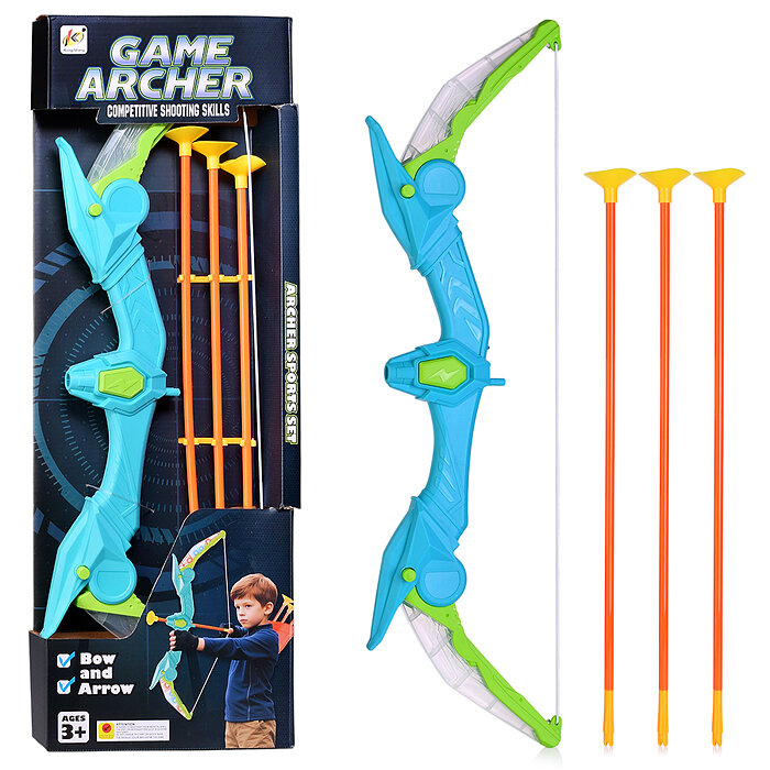 Лук Oubaoloon Вектор точности, 3 стрелы с присосками 808