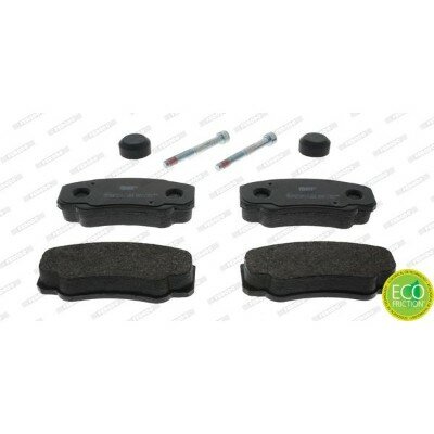 Комплект тормозных колодок дискового тормоза FERODO FVR1480 Citroen Jumper Fiat Ducato Peugeot Boxer