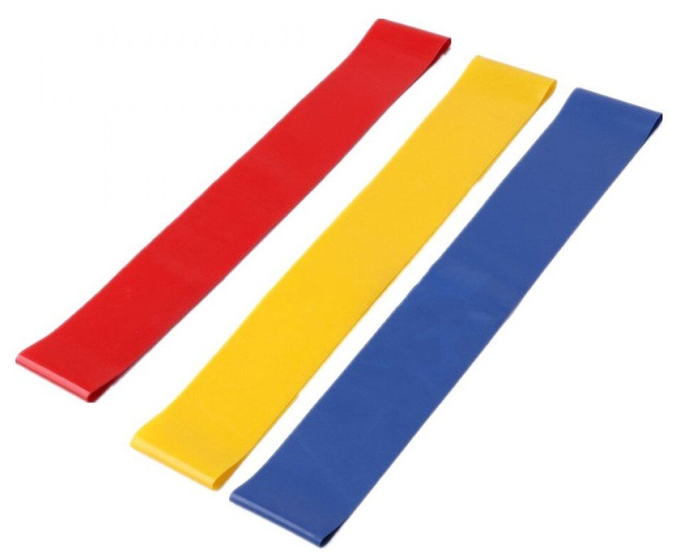 Набор латексных резинок для фитнеса (8,12,23кг)