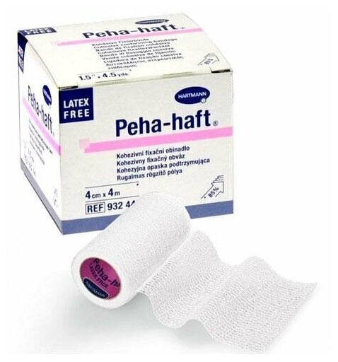 Бинт PEHA- HAFT Latexfree--когезив. 4см*4м