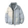 Пуховик  2026 куртка, размер 2XL, light grey