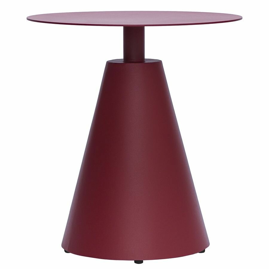 Столик кофейный Marius, d50 см, красный