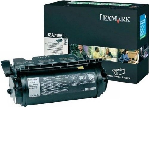 Картридж Lexmark 12A7465, черный
