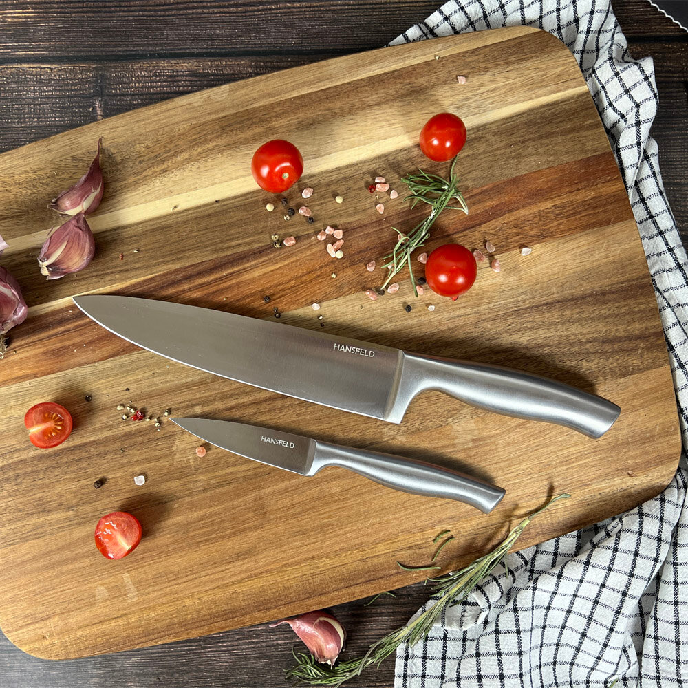 Набор кухонных ножей HANSFELD Aurora - 2шт.
