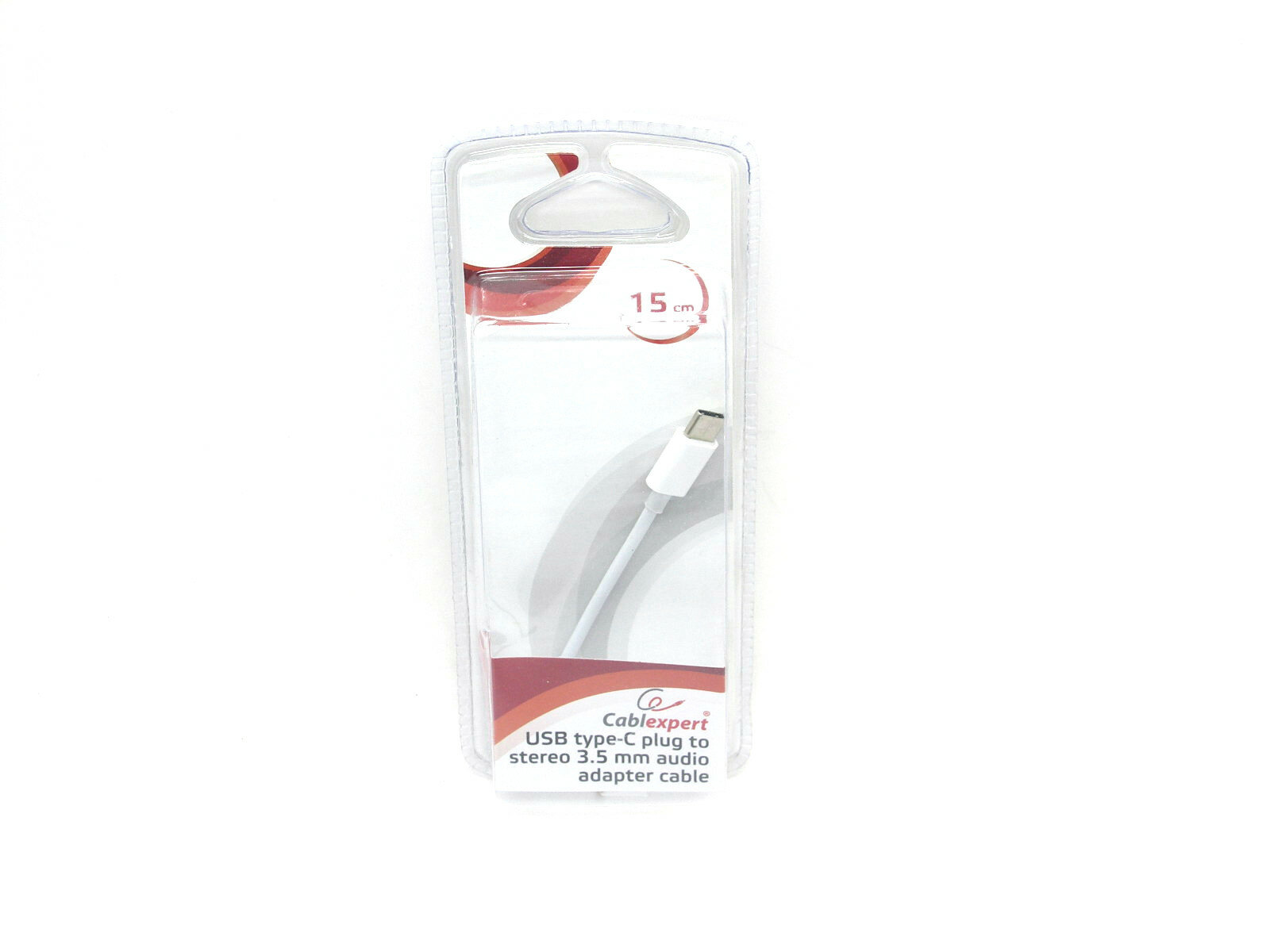 Переходник USB Cablexpert CCA-UC3.5F-01-W, USB Type-C/Jack3.5F