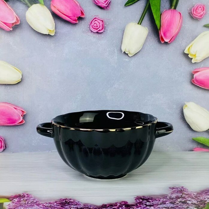 Набор из 6 бульонниц 350 мл MULTICOLOR Фарфор 133-378 118-133-378