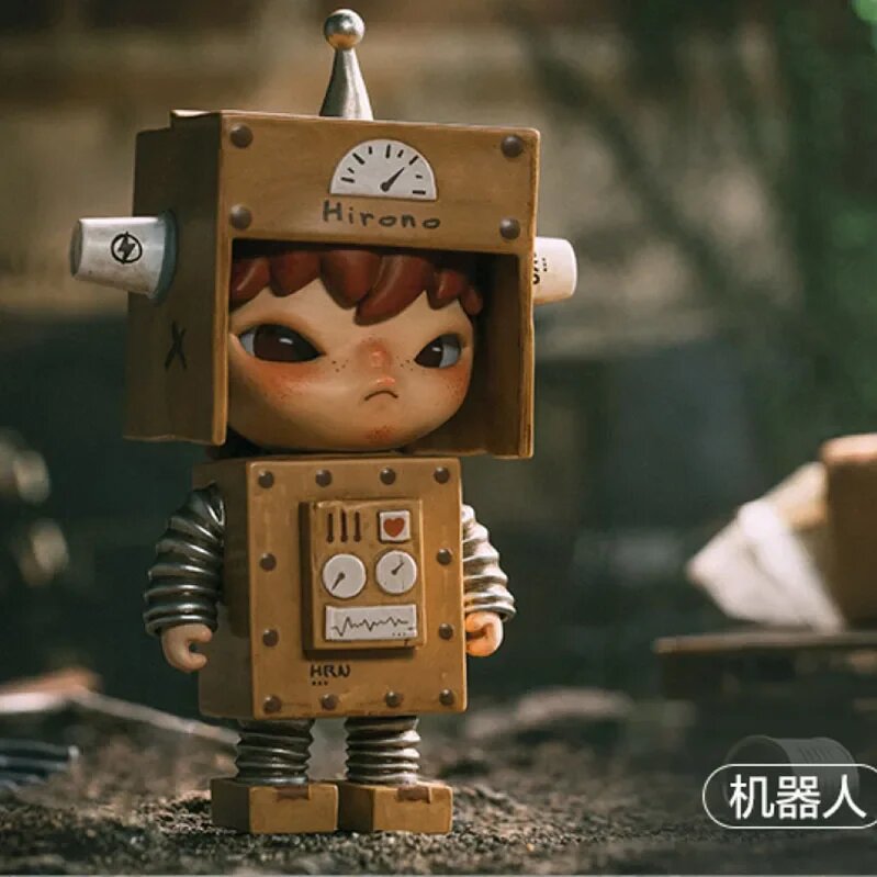 POP MART Hirono Little Mischief Фигурки Mystery Box