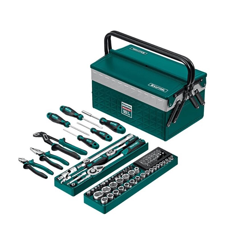 Набор инструментов Kraftool GRAND-99, 99 предм, 27978-H99