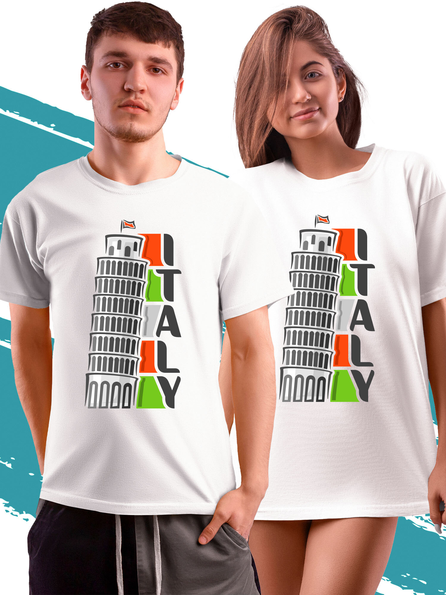 Футболка флаг Италии Italy