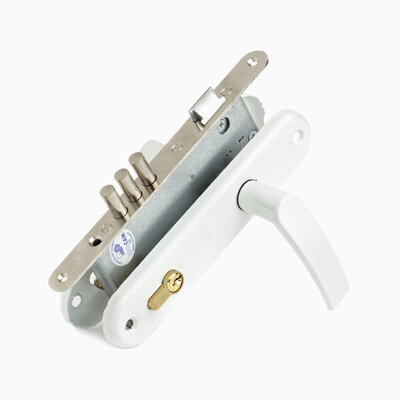 Замок врезной ПроСам 78201 4-3 (белый)