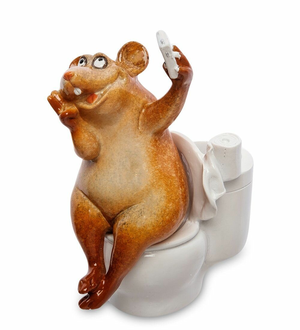 Фигурка 'Мышь - не минуты без селфи'