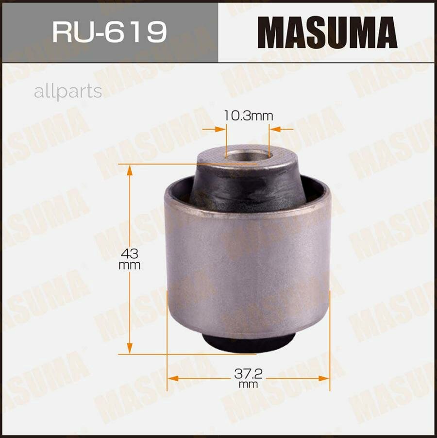 MASUMA RU-619 Сайлентблок HONDA CIVIC 3D, CONCERTO 4D, CONCERTO 5D, CR-X полиуретан