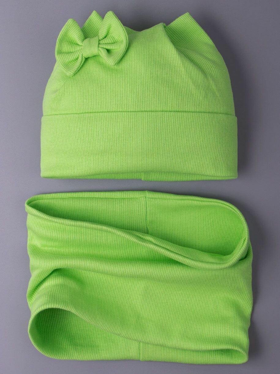 Комплект с головным убором Осень-зима 2024 для девочек