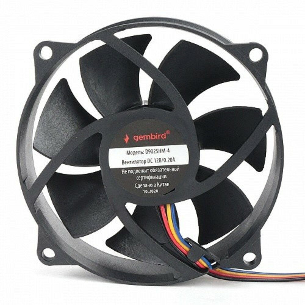 Корпусный вентилятор Gembird D9025HM-4 2500RPM 90 x 90 x 25 мм, 1 шт
