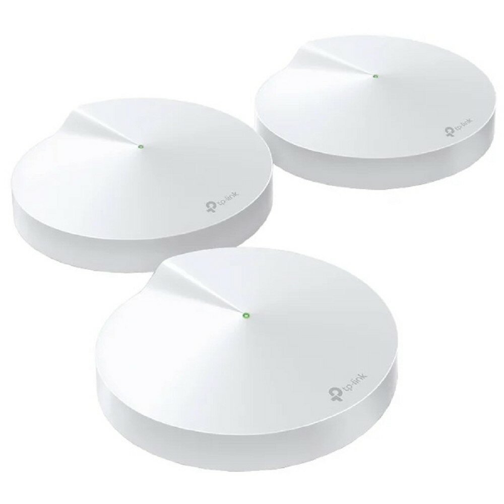 TP-Link Mesh-Система Deco M5 3-pack , AC1300, двухдиапазонная, 2xRJ45 1Гбит с, комплект из 3шт