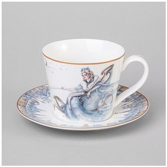 Чайная пара Lefard "снежная королева" 300 мл. 590-624