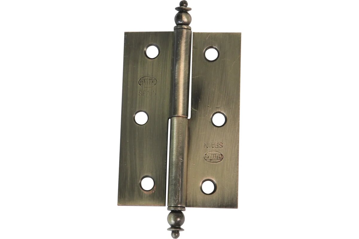 Amig петля мод. 541-70 карточная съемная правая бронзовая 18041 для мебельных дверей