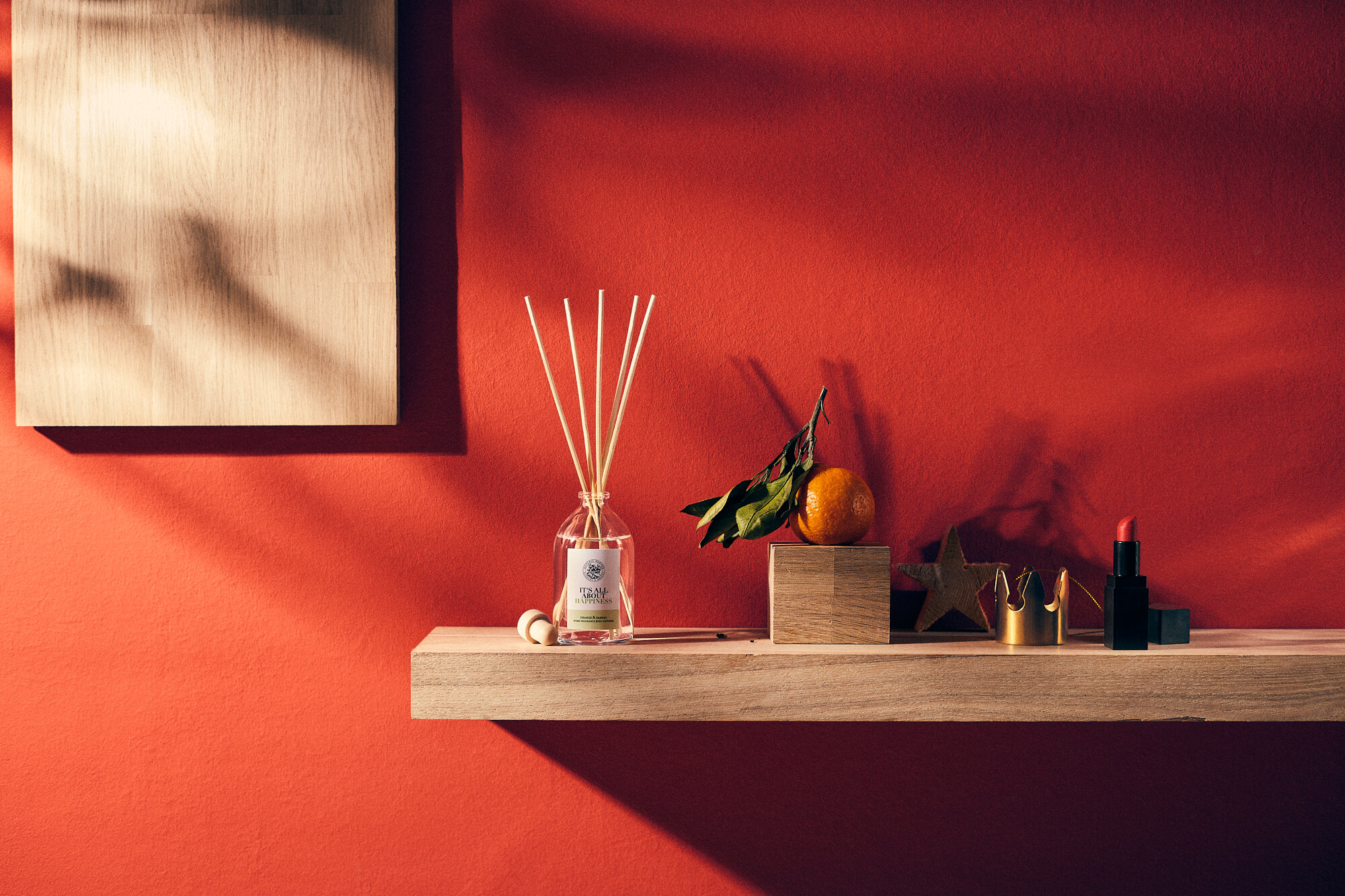 Духи для дома «Апельсин & Сандал» с ротанговыми палочками Botanic Garden