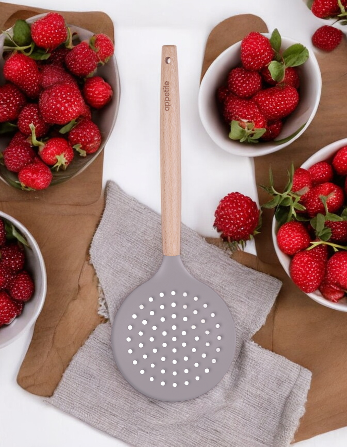 Шумовка Appetite Skandy, силиконовая, 30,2 см