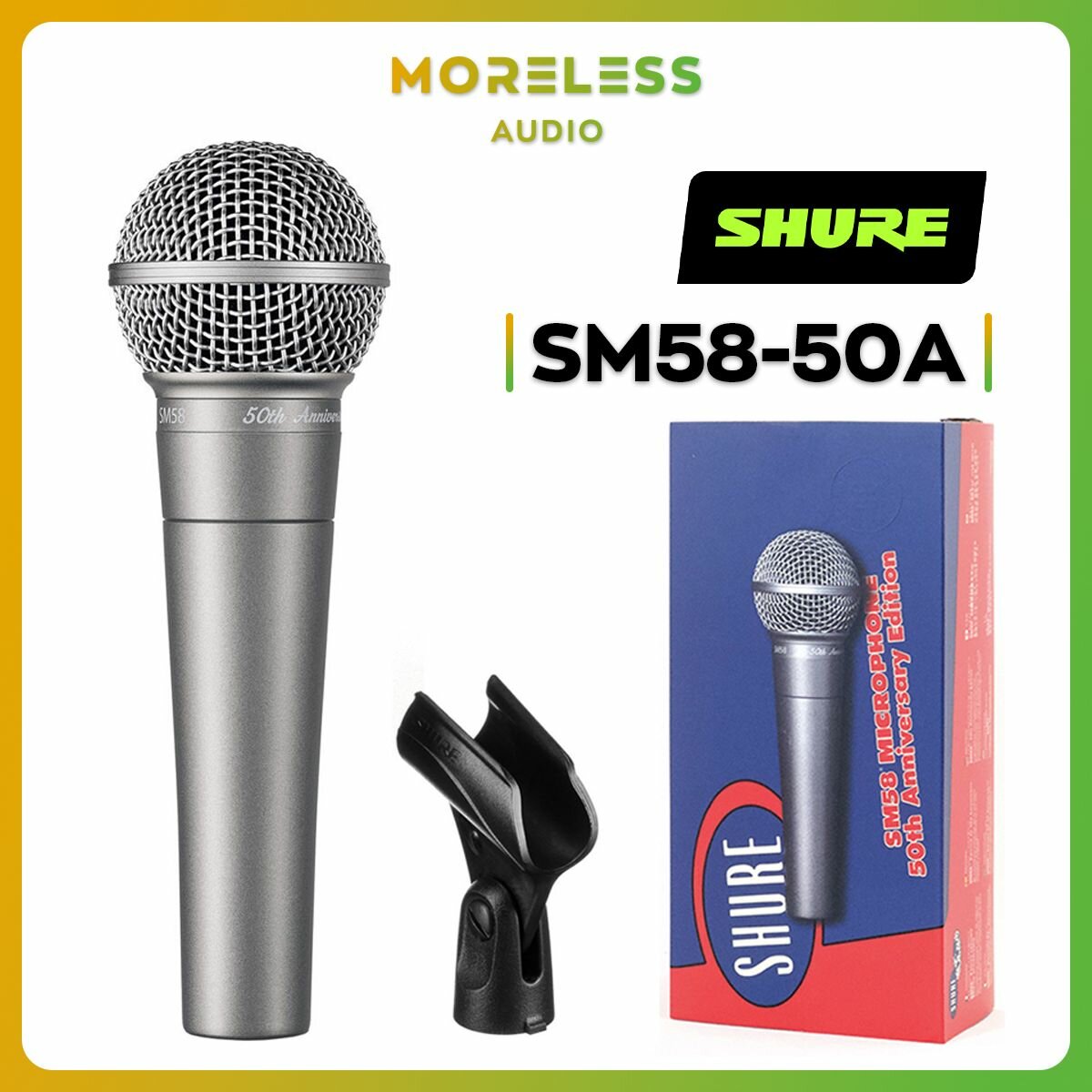 Shure Микрофон для живого вокала SM58 50A
