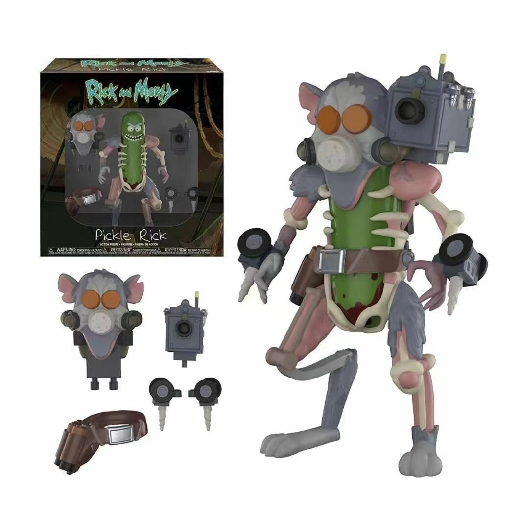 Фигурка Рик и Морти - Огурчик Рик (15см) -enj