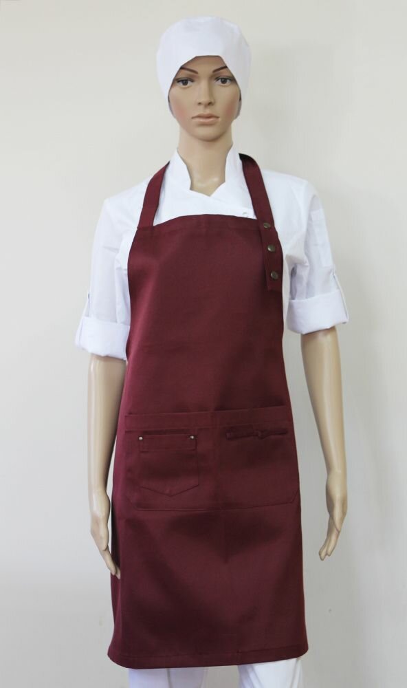 Фартук универсальный с регулируемой брителью на кнопках бодовый (ткань плащевая)