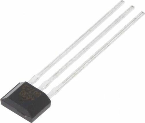 Датчик HONEYWELL SS495B Холла биполярный Диапазон 67-+67мТл Uраб 4,5-10,5ВDC 1 шт