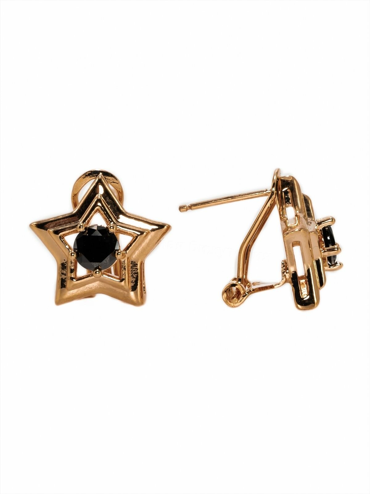 Серьги, фианит