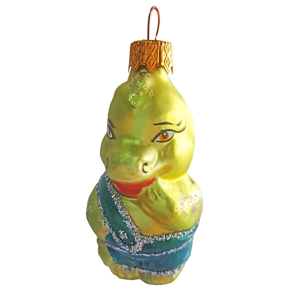 Коломеев ФУ-744-VZ54 Елочное украшение Дракоша 3×3×7.5 см в подарочной упаковке для елочного декора