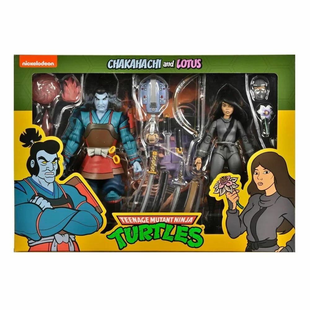 Nickelodeon Neca Teenage Mutant Ninja Turtles Collectible Action Figures Set TMNT / Набор коллекционных фигурок черепашек-ниндзя-подростков-мутантов, Игрушки для детей