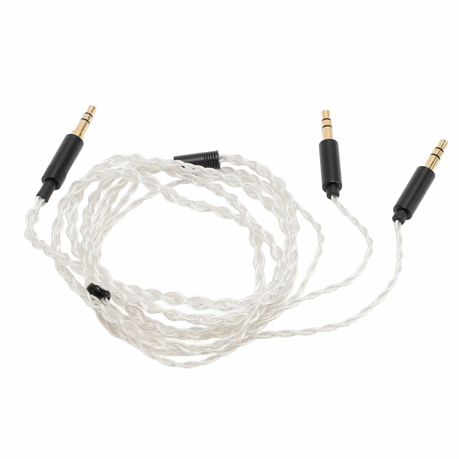 Кабель 3,5 мм , 2x3,5 мм, посеребренная медь, для T1 II, MDR, Z7