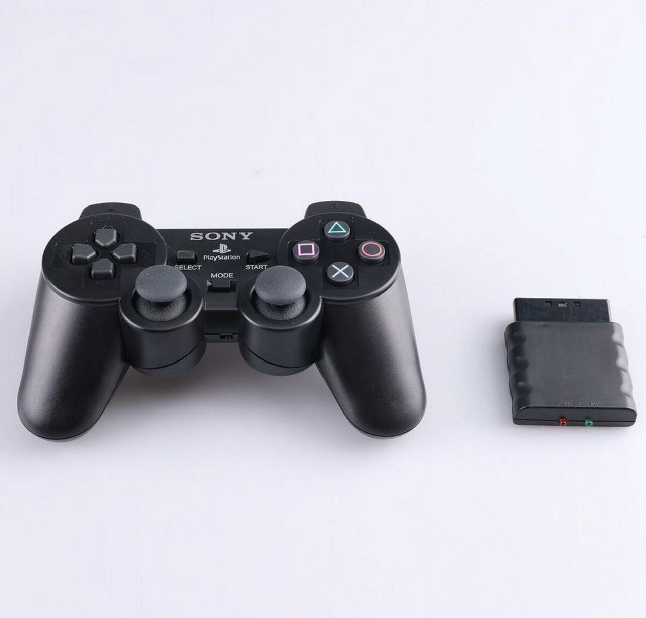 Геймпад беспроводной для Sony Playstation 2 PS2 Wireless controller, Джойстик черный