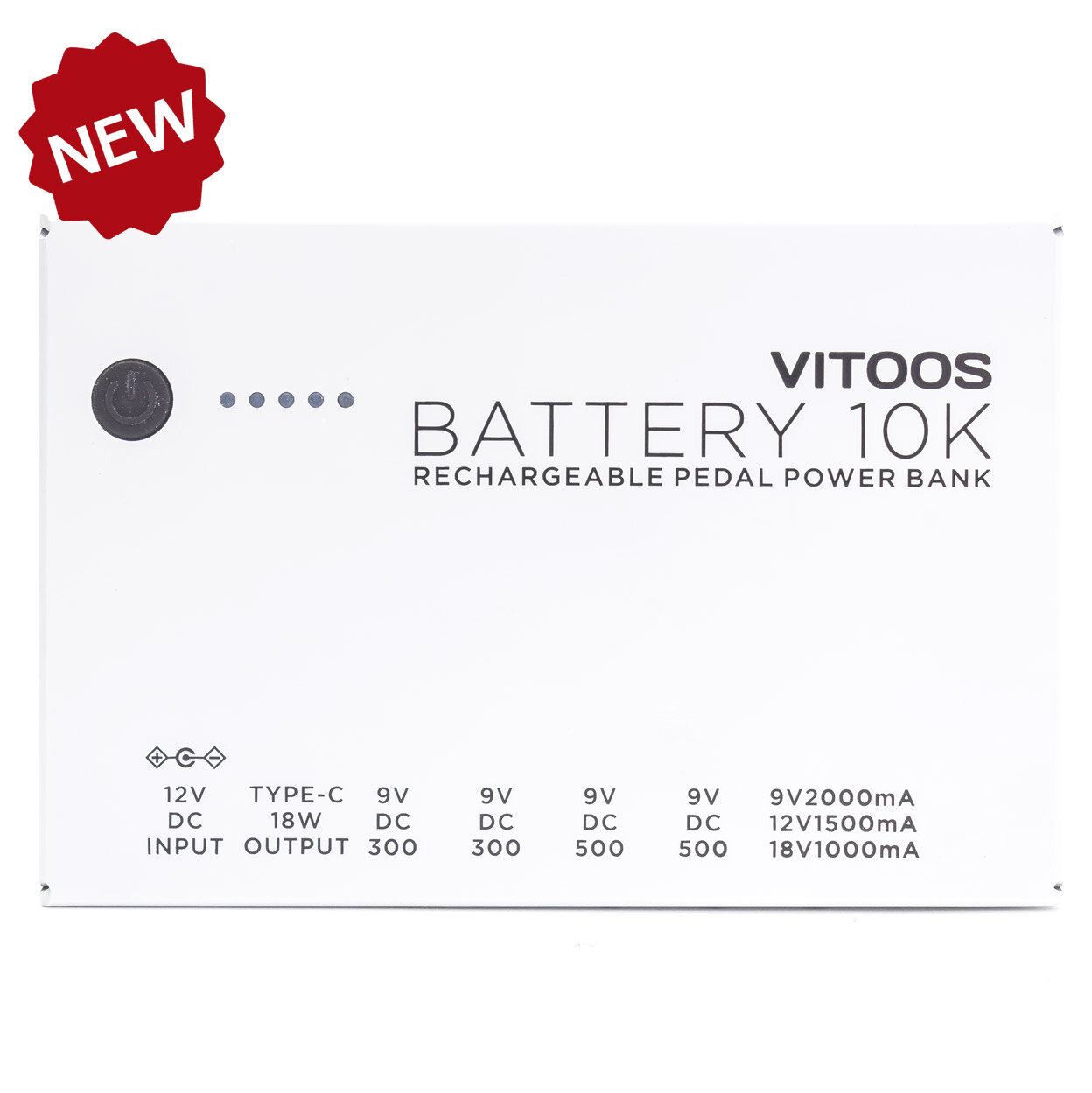 Vitoos Battery 10K Rechargeable Fully Isolated Power Supply (новый)