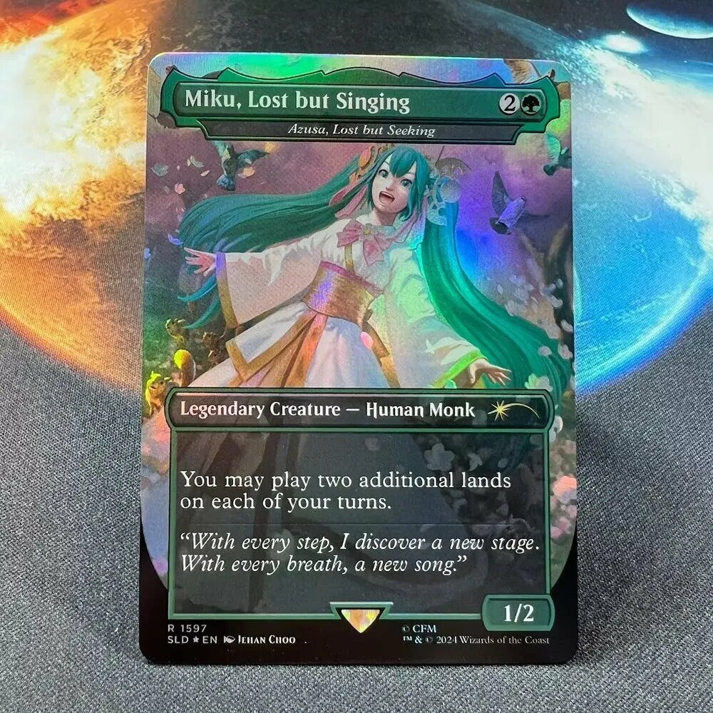 Высококачественная игровая карта Magic The Gathering, подходящая для семейных и дружеских посиделок, поставляется в прозрачном наборе.