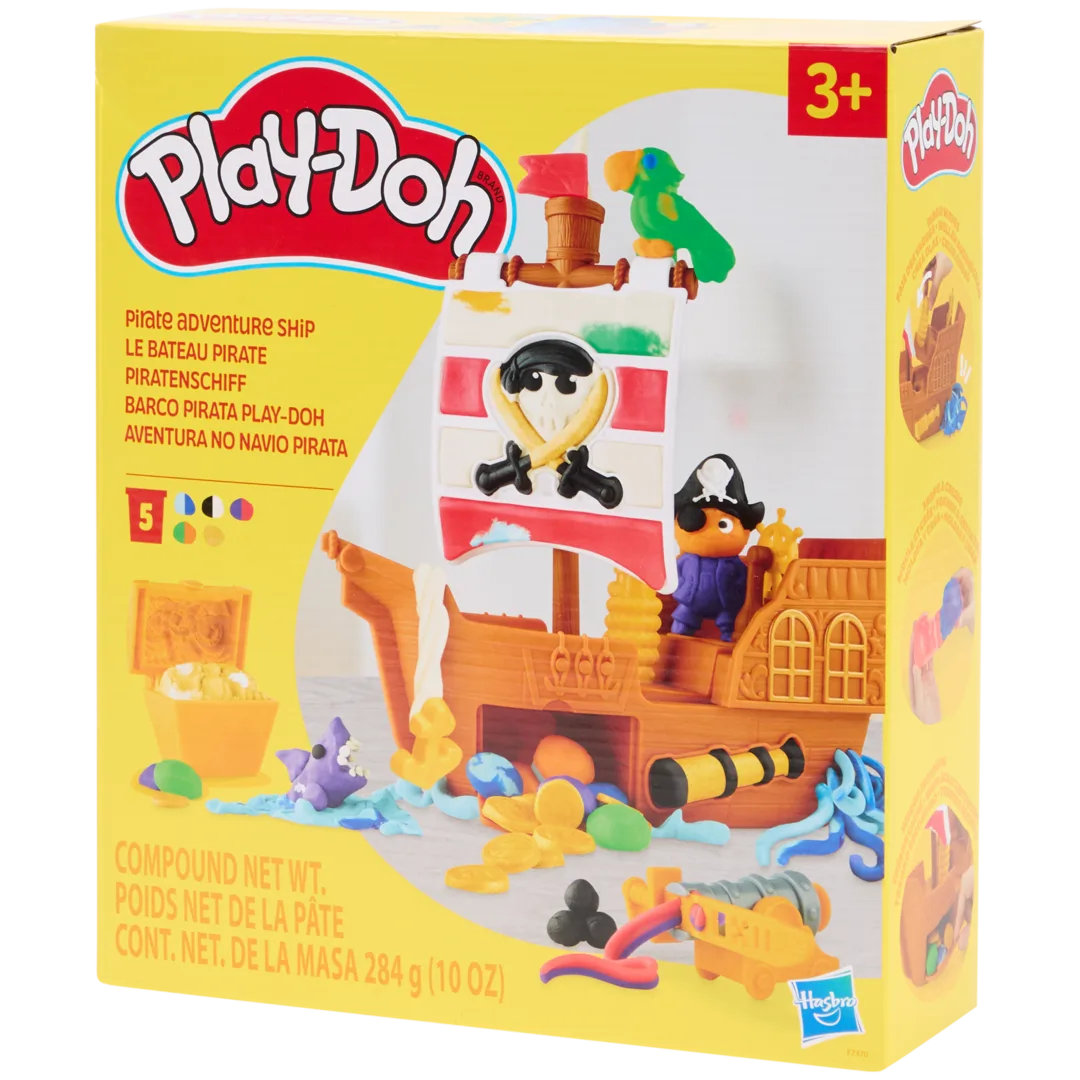Игровой набор Play-Doh «Пиратский корабль» F7370