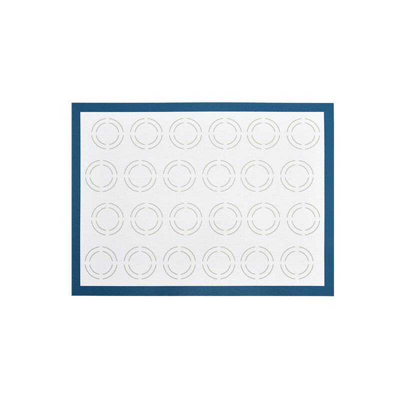 Силиконовый коврик для выпечки, устойчивый к высоким температурам, из стекловолокна, коврик для макарон, антипригарный силиконовый коврик для замеса, коврик для противня