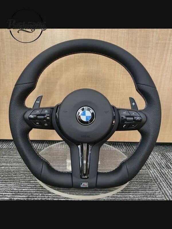 Подходит для BMW 3 серии 525 530 X1 X3 X5 X6 E90 E70 F10 F30 рулевое колесо из углеродного волокна в сборе