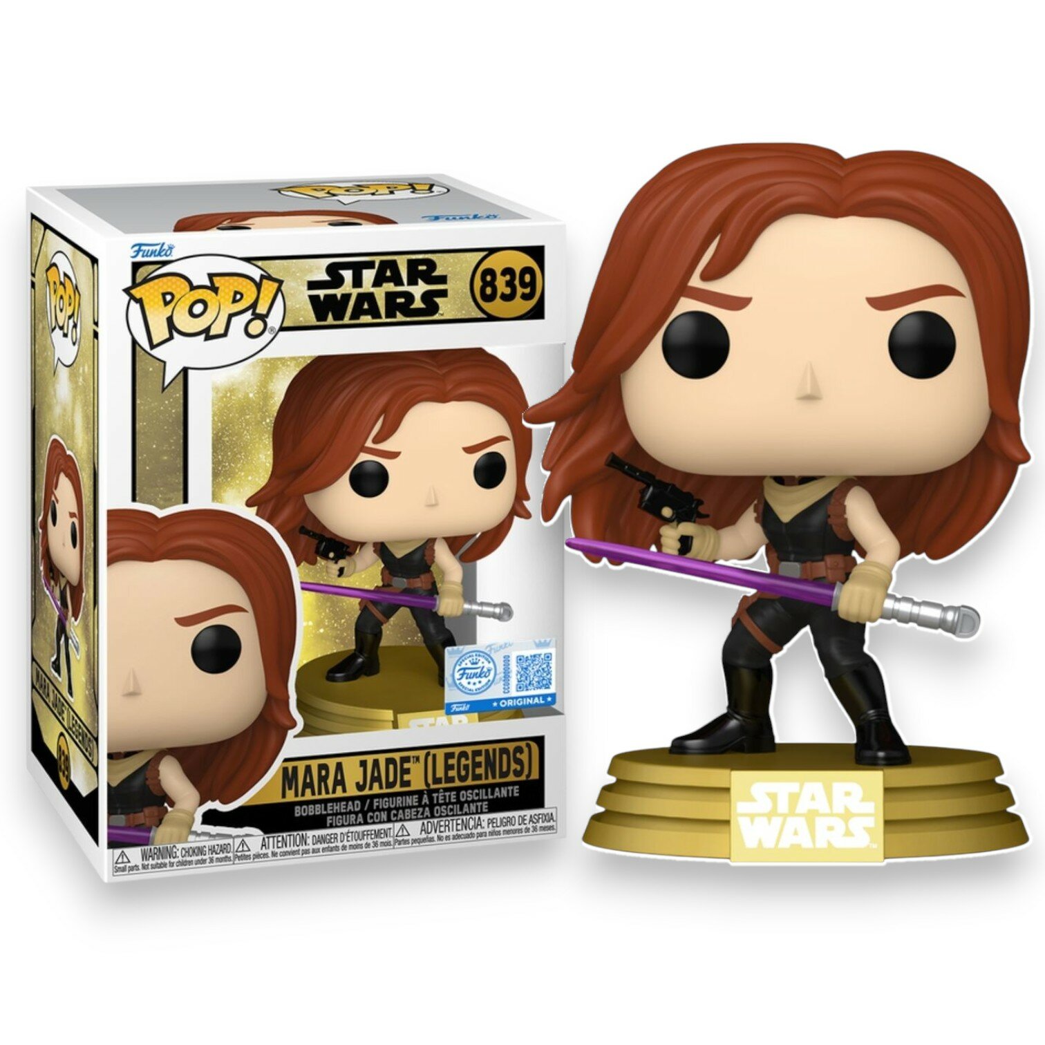 Фигурка Мара Джейд "Star Wars Mara Jade Legends Exclusive" от Funko POP! 839