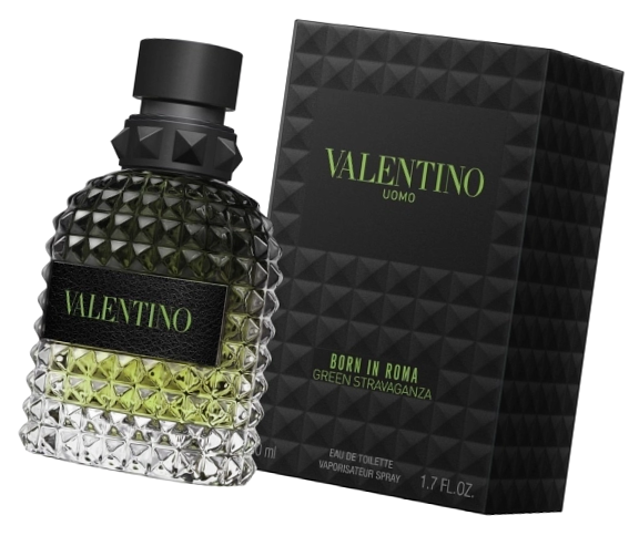Valentino Uomo Born In Roma Green Stravaganza туалетная вода 50 мл - для него Страваганза