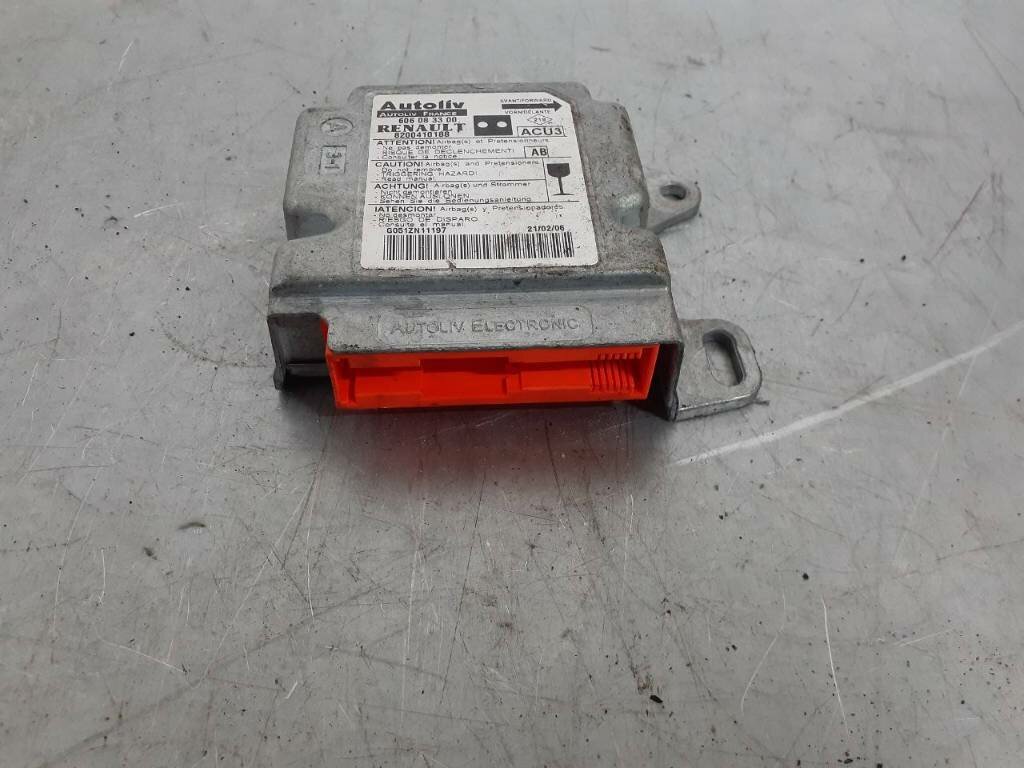 Блок управления airbag Renault Kangoo рест. 2005 8200410188