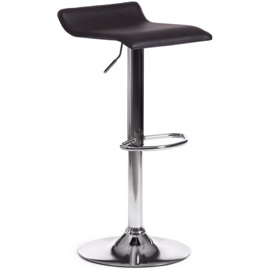 Стул барный Tetchair KOST (mod. KY509) / 1 шт. в упаковке металл, экокожа, 38*39*63-84 см, черный/хром