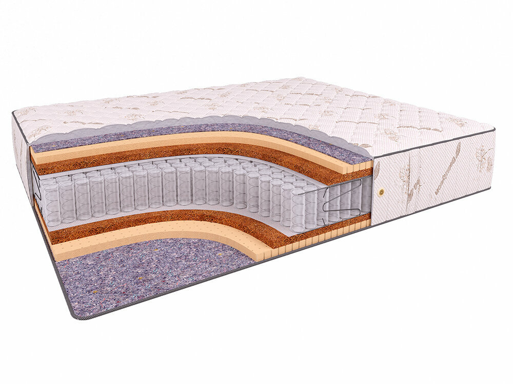 Матрас Beautyson Life Prestige Plus S600 160x200х29 см, пружинный, бесклеевой